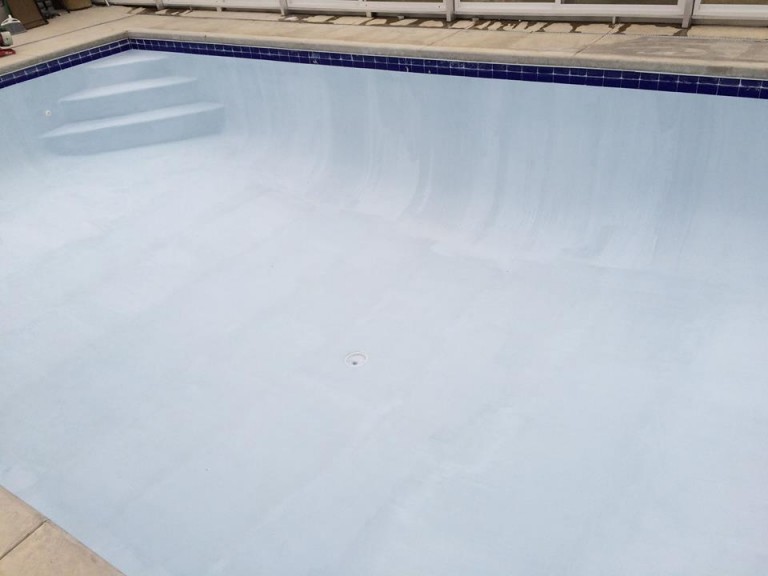 Roll-On Pool Plaster – Replastering RV Park Pool - SIDER-CRETE, INC | SIDER-CRETE, INC