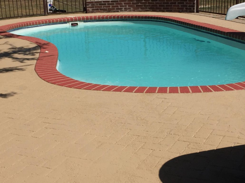 Textured Deck Over Stamped Concrete - SIDER-CRETE, INC | SIDER-CRETE, INC