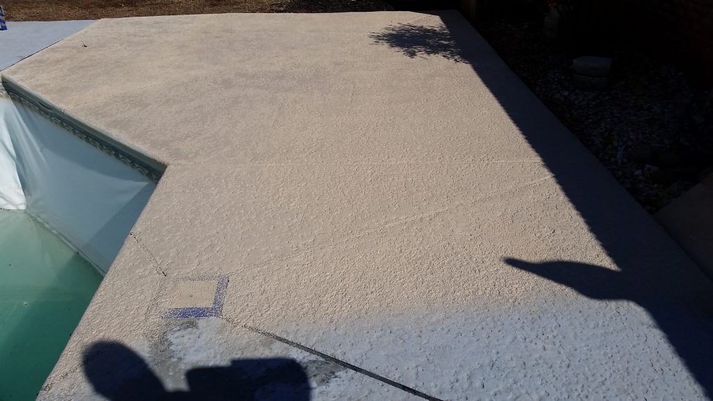 Pool Deck Renovation – Existing Textured Deck Coating Resurfacing ...